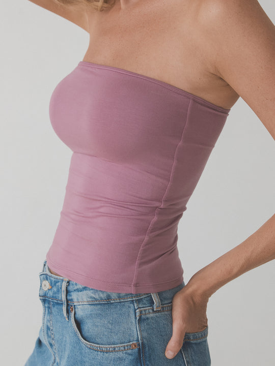 Solid Tube Top Brami (Full Length) – Klassy Network