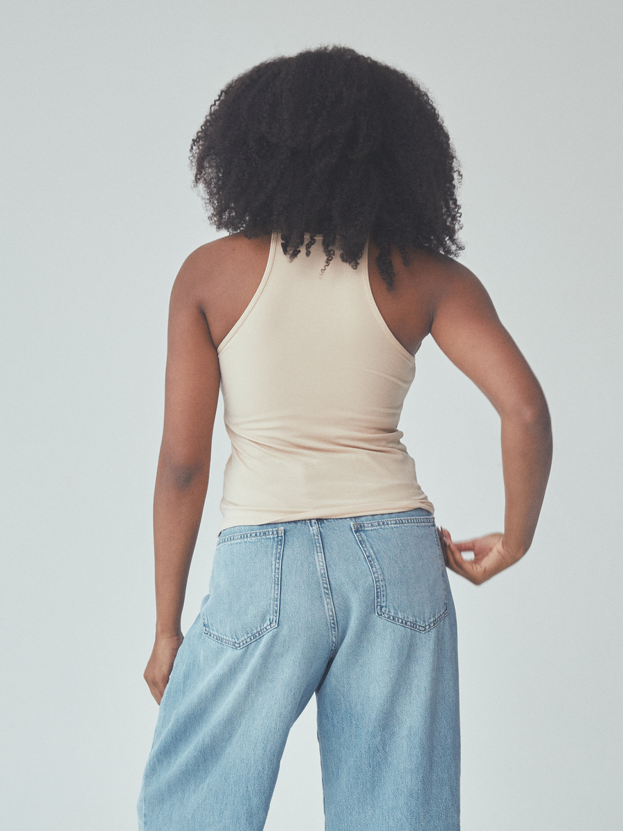 Solid High Neck Brami – Klassy Network