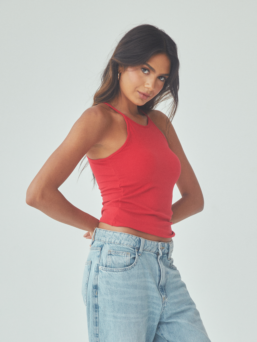 Solid High Neck Brami – Klassy Network