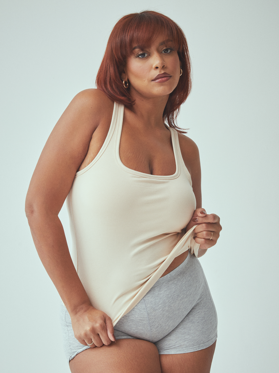 Bamboo Scoop Neck Brami Tank (Full Length) – Klassy Network